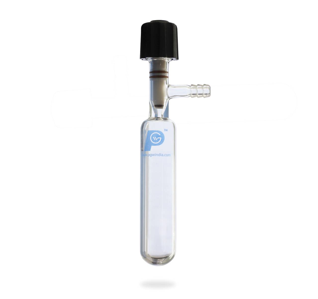 Schlenk Tube with High Vacuum Valve - Precission Glass Works