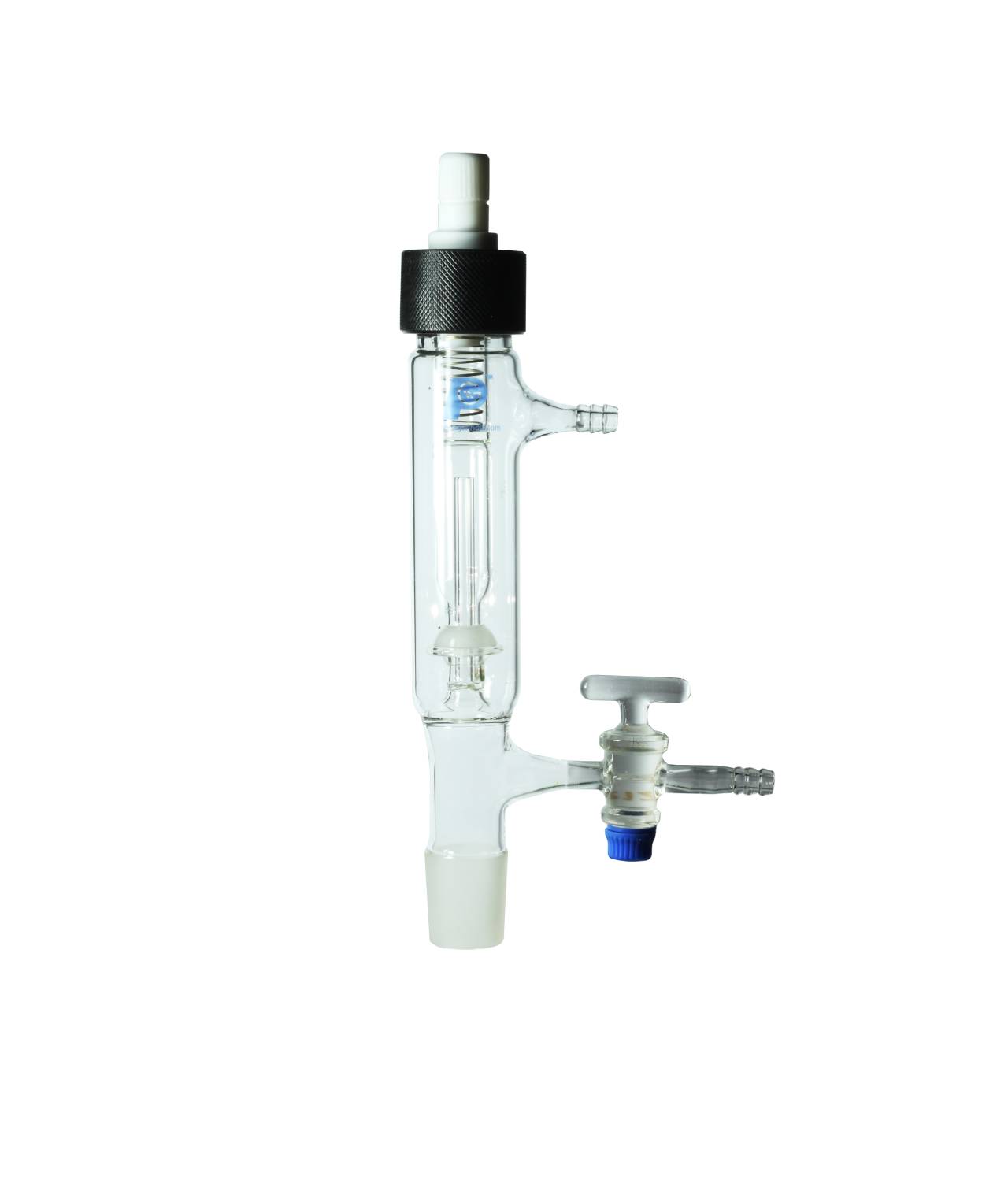 Over Pressure Bubbler with Stopcock | Precission Glass Works